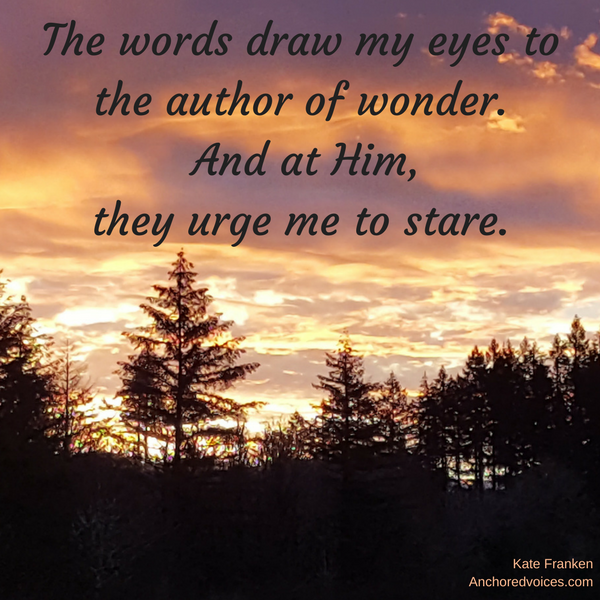 A Sense of Wonder – Anchored Voices